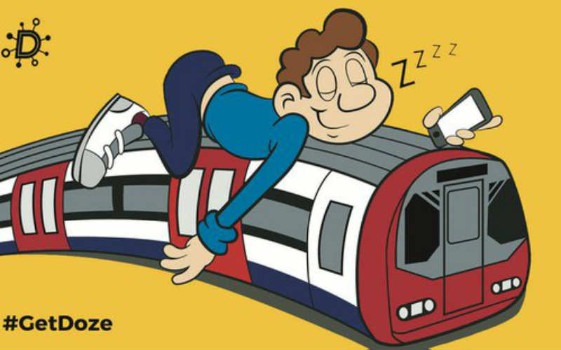 Free 'Doze' app launches for London Tube passengers
