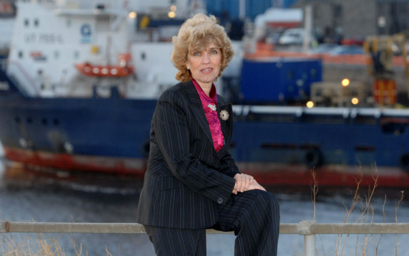 The woman showing oil & gas the meaning of Yorkshire grit
