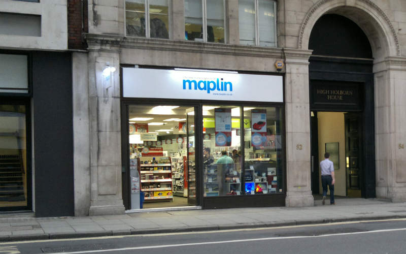 Electronics retailer Maplin enters administration