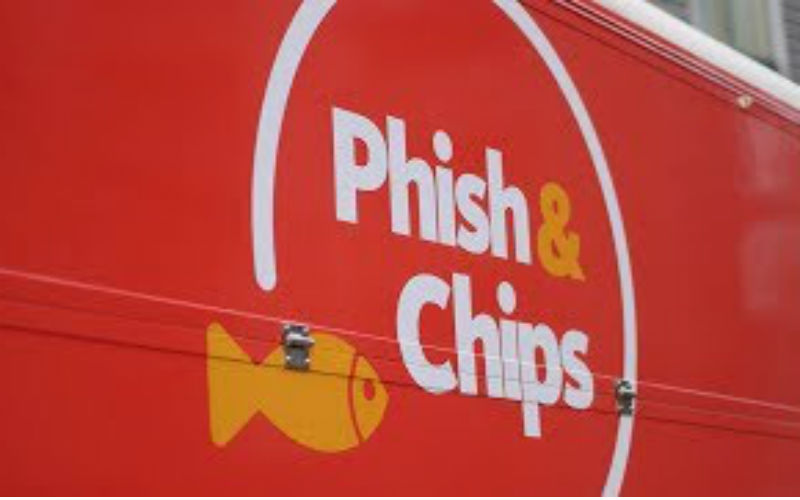 Santander serves up 'Phish & Chips' van in London